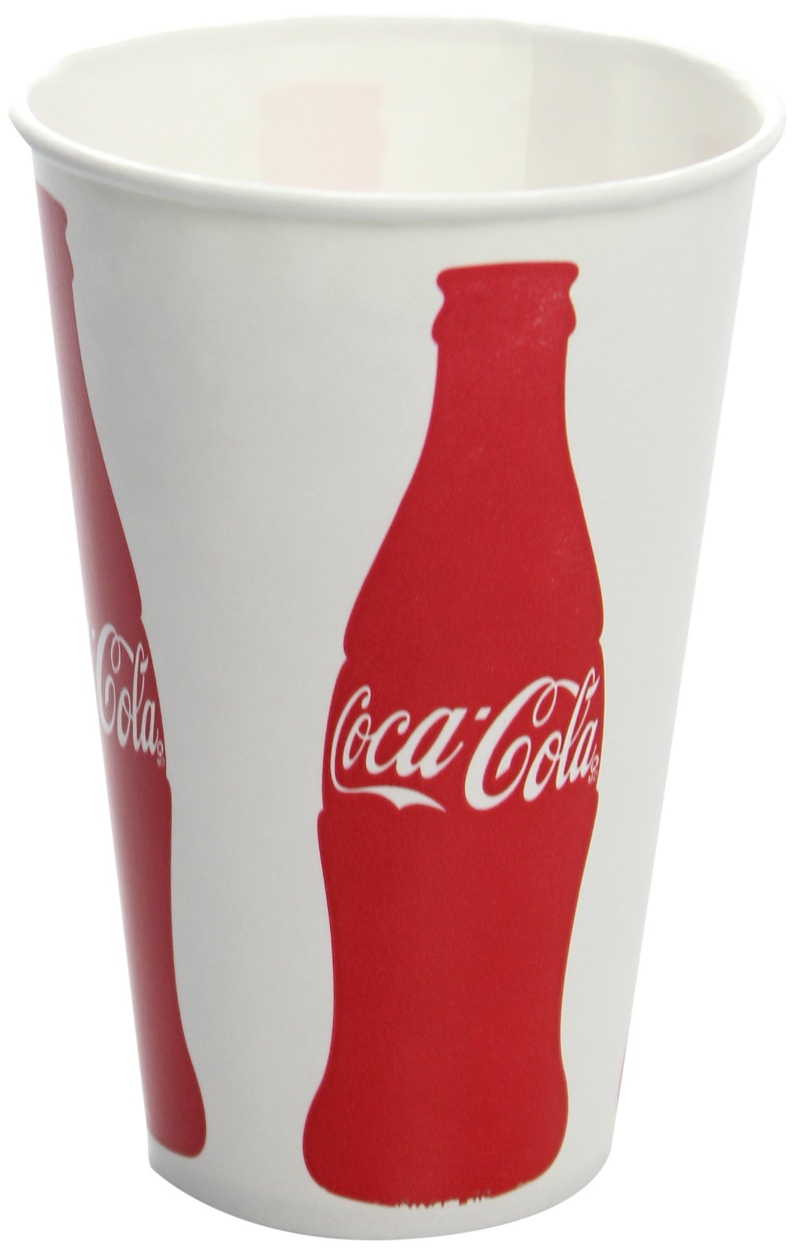 Karat C-KCP12(Coke) 12 oz Paper Cold Cup (84mm Diameter), Coca-Cola" Print(Pack of 1000)