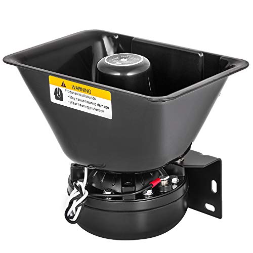 VEVOR 200W Car Warning Alarm Vehicle 7 Sound Loud Warning Alarm Kit MIC System Emergency Fire Siren PA Speaker
