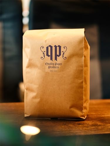 Kraft Paper Bags FSC - MADE IN USA (100ct, 8 lb)