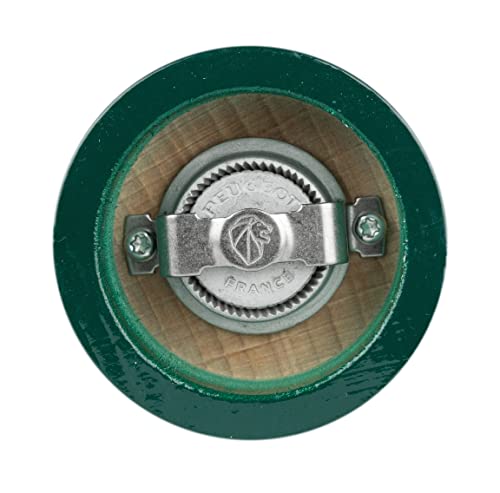 PEUGEOT - Paris Pepper Mill 18 cm - Paris Rama Collection - Classic Adjustment - PEFC Certified Wood - Made in France - Forest Green