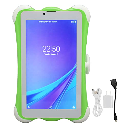 Tablet, 6000 MAh Rechargeable Battery, Eye Protection, Kids Tablet, HD 1280 X 800, 3 Card Slots, 7 Inch Outdoor (US Plug)