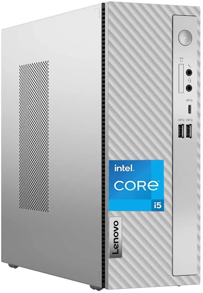 Lenovo 2023 Newest IdeaCentre 3i Desktop, Intel Core i5-12400 Processor, 16GB DDR4 RAM, 512GB SSD, Intel UHD Graphics 730, Wi-Fi 6, Windows 11 Home, Bundle with JAWFOAL