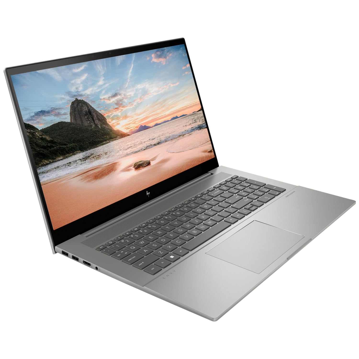 hp 2023 Newest Envy Business Laptop, 17.3" 4K UHD Display, 13th Gen Intel Core i7-13700H Processor, 64GB RAM, 4TB SSD, HDMI, Webcam, Backlit KB, SD Card Reader, Wi-Fi 6, Windows 11 Pro, Grey