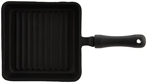 Norpro Mini Cast Iron Panini Pan with Press, 5.9 IN, As Shown