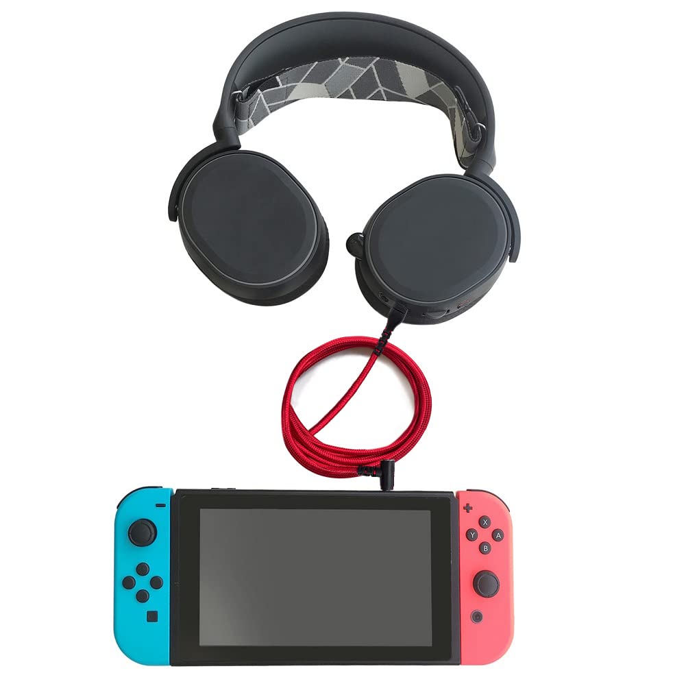 Junsi Replacement Headset Arctis Cable Audio Auxiliary Cord Compatible with SteelSeries Arctis 3/Arctis 5/Arctis 7/7+/9/9X/Arctis Pro/Arctis Prime Gaming Headset