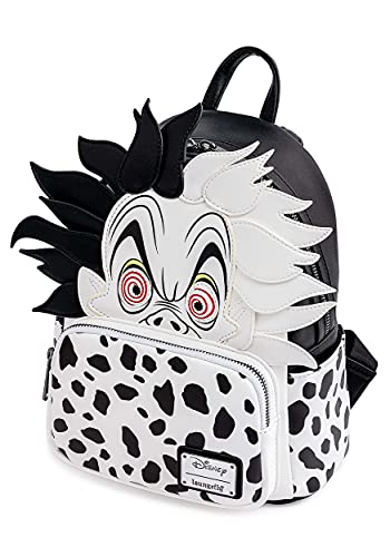 Loungefly Disney Villains Cruella De Vil Spots Cosplay Womens Double Strap Shoulder Bag Purse