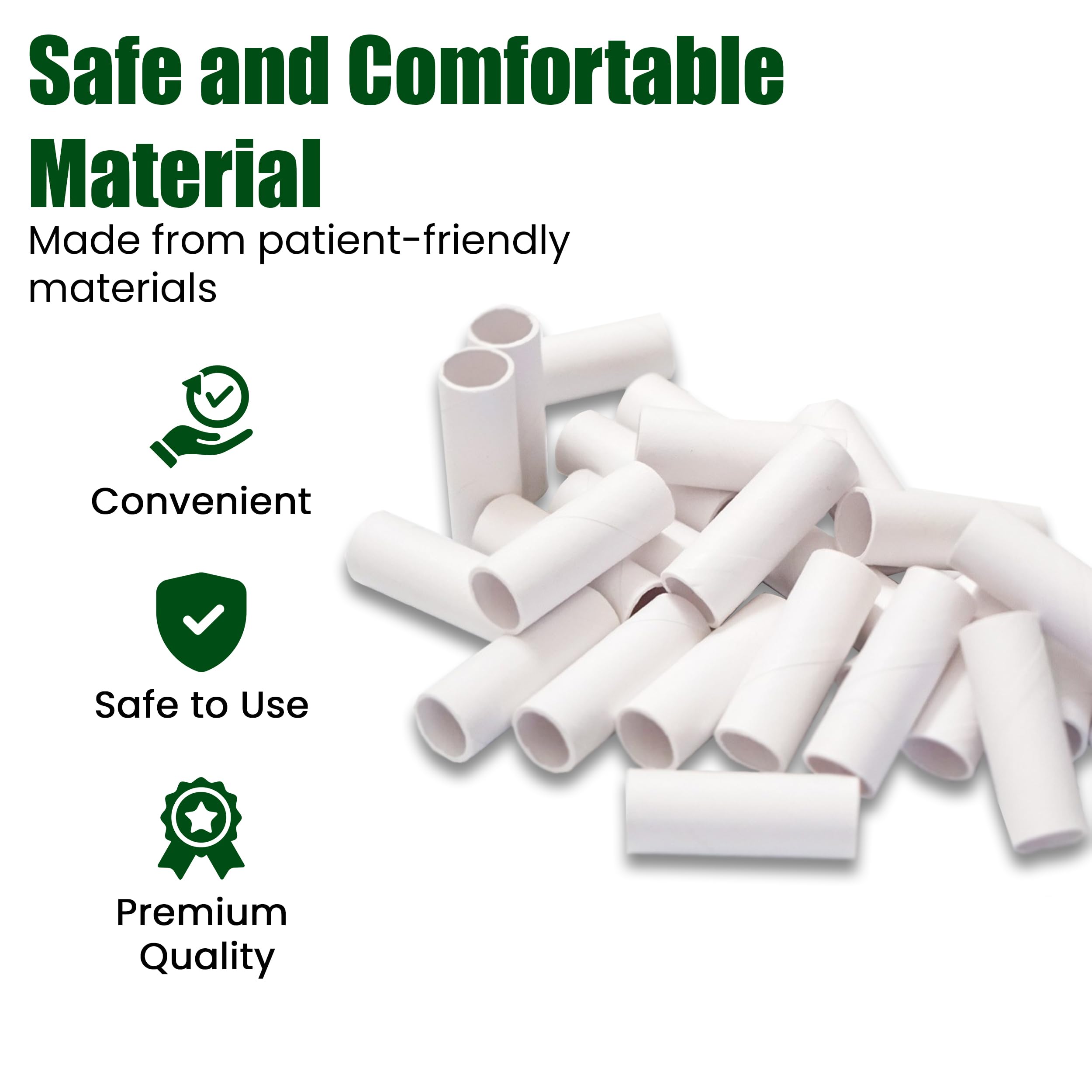 US Discount Medical Supply Disposable Manometer Mouth Tips for The Valsalva Portion Made Specifically for ANS Diagnostic Testing