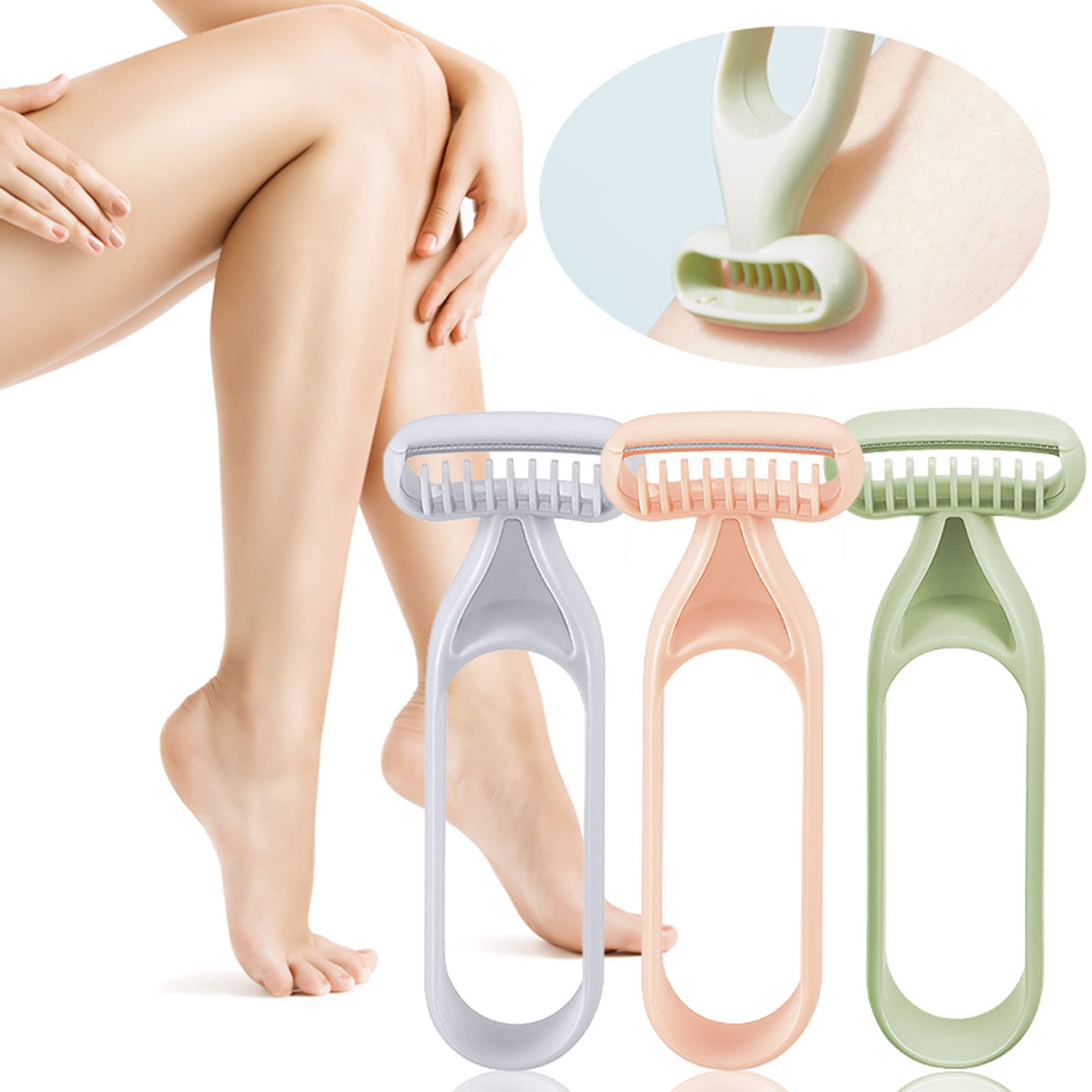 SWEETSHION Handheld Hair Remover for Womens and Girls Leg Beauty Epilators 1PC Daily Use Beauty Epilator Tool Easy to Use