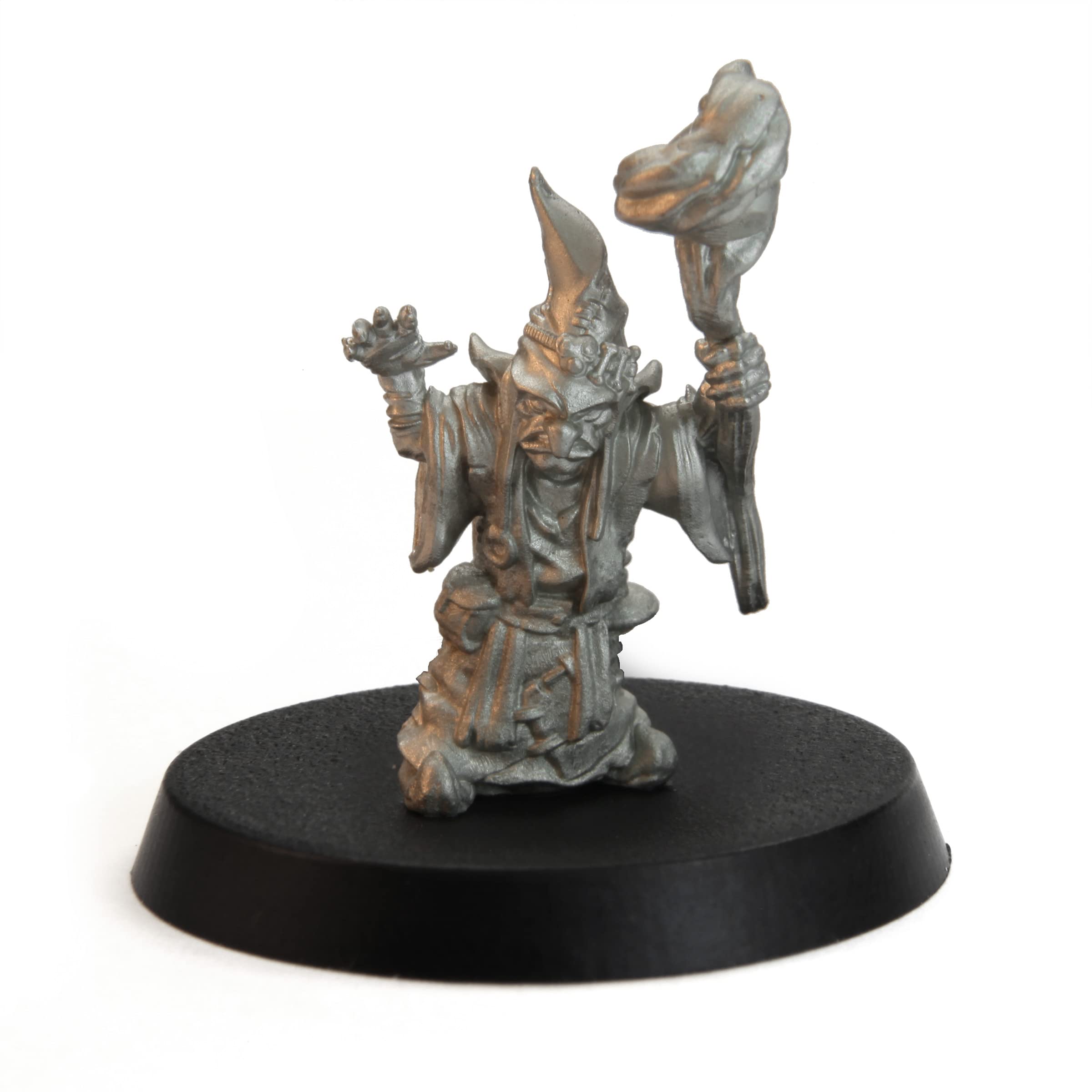 Stonehaven Miniatures Goblin Wizard by Tytantroll Miniature Figure (for 28mm Scale Table Top War Games) - Made in USA