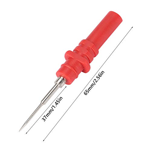 Taidda Automotive Probe, Automotive Oscilloscope Probe Ht307A Automotive Oscilloscope Acupuncture Probe Pins Set Diagnosis Test Repair Tools with 20 Replacement Pins