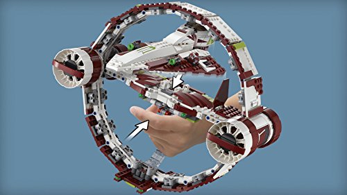 LEGO 6175769 Star Wars Jedi Starfighter with Hyperdrive 75191 Building Kit for 9 - 14 years (825 Pieces)