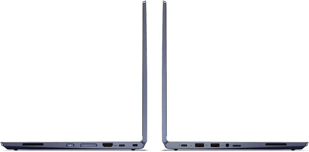 Lenovo Convertible 2-in-1 Chromebook, Abyss Blue, 13.3 FHD Touchscreen, AMD Ryzen 5 up to 3.7Ghz, 8GB RAM, 128GB SSD, Backlit Keyboard, Chrome OS (Renewed)