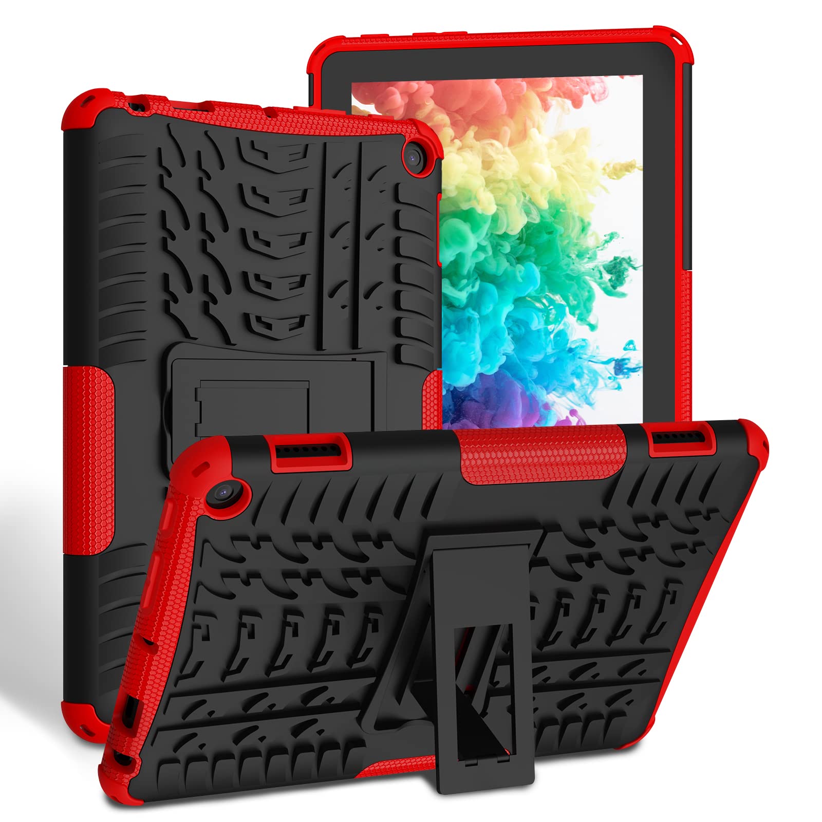 TASSKTO for (2022 Release) Tablet HD8&HD 8 inch Case, not fit iPad Samsung, TCL, Onn, Android 8 inch