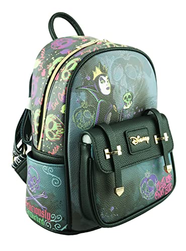 Wondapop Disney Evil Queen 11" Vegan Leather Fashion Mini Backpack