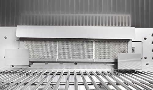 KitchenAid 740-0780 4-Burner Stainless Steel Built-In 61,000 BTU Propane Gas Island Grill w/ Rotisserie Burner