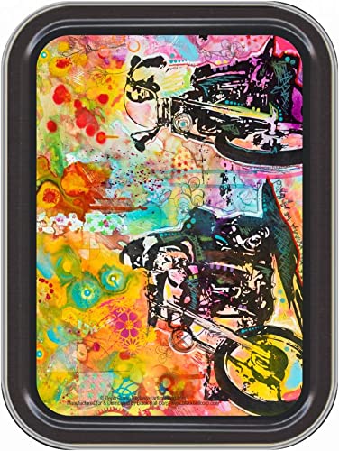 Stash Tins - Easy Rider by Dean Russo Storage Container 4.37" L x 3.5" W x 1" H