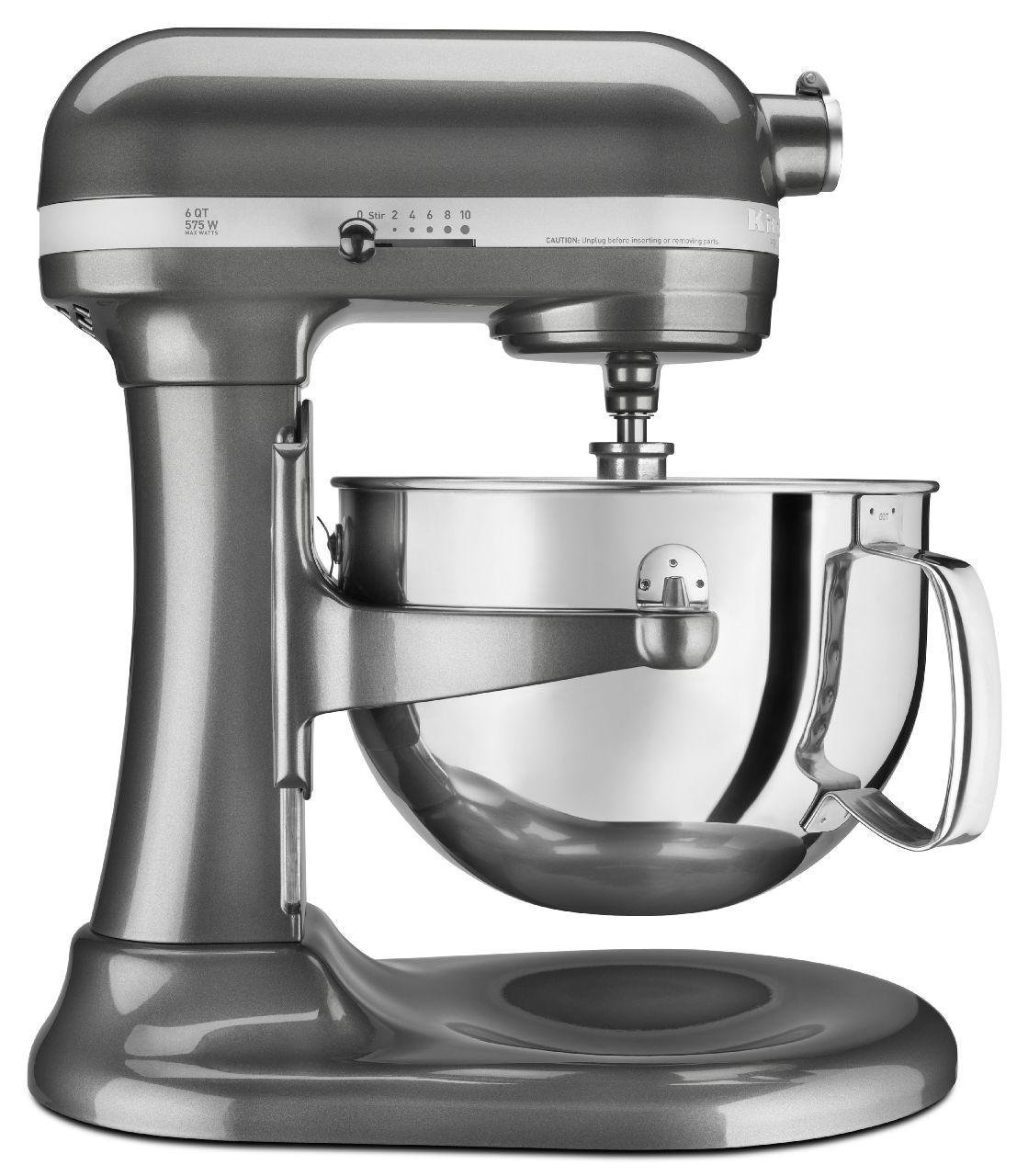 KitchenAid Professional 600 Series KP26M1XER Bowl-Lift Stand Mixer, 6 Quart, Liquid Graphite