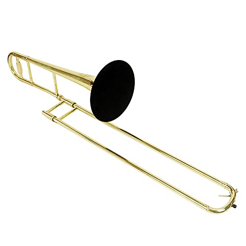Music Instrument Bell Cover 8'',Washable and Reusable,Double-Layer Bell Cover for Standard Trombone Alto Horn Baritone Saxophone