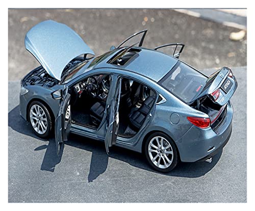 Scale Model Vehicles for Mazda 6 2014 ATENZA Alloy Die Cast Metal Car Model Collection Souvenir 1/18 Sophisticated Gift Choice (Color : 2)