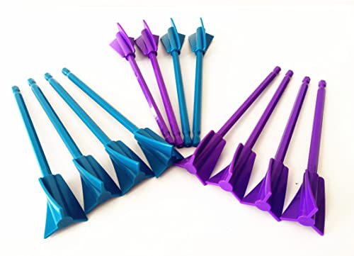 Resin Mixer Paddles,12 PCS Drill Mixing Attachment,Reusable Paint Mixer for Drill, epoxy drill paddles drill mixer Drill Attachment Resin Molds Mixing,Epoxy Tumblers Cups