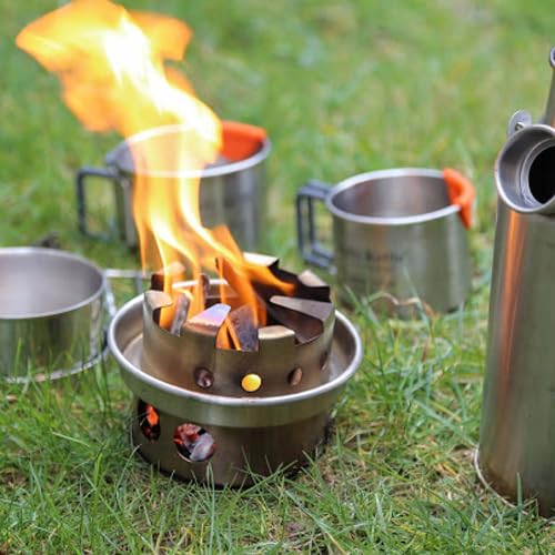 Kelly Kettle Stainless Steel Small Hobo Stove - Fits Trekker model
