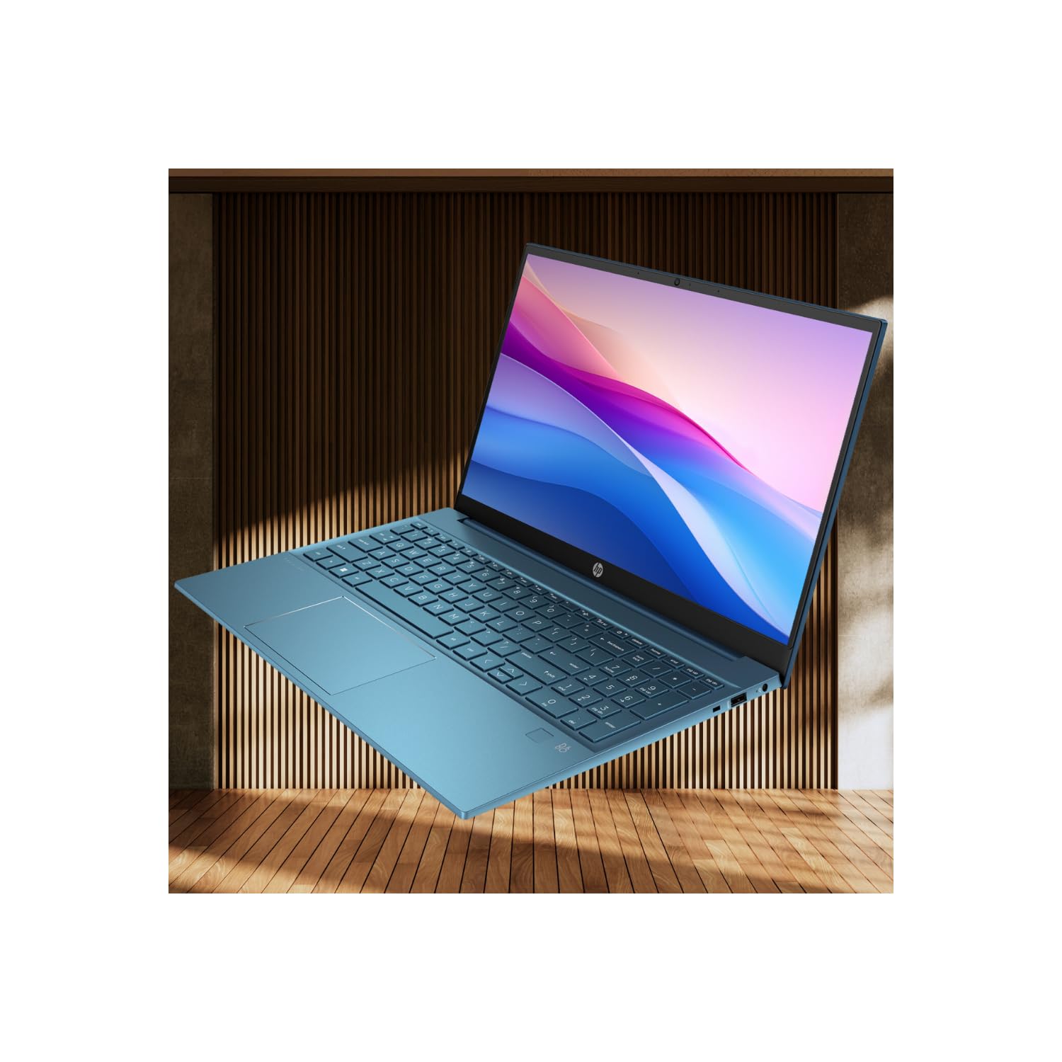 HP Pavilion 15t-eg300 Laptop, 15.6" FHD Touchscreen Display, Intel Core i7-1355U Processor, 32GB RAM, 2TB SSD, Webcam, FP Reader, HDMI, Wi-Fi 6, Windows 11 Home, Forest Teal
