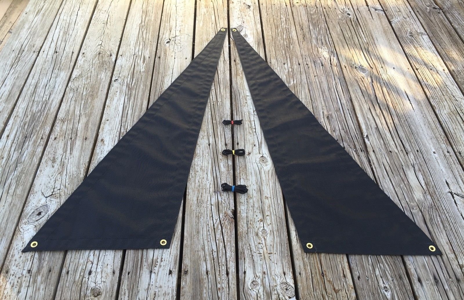 Kayak Tandem Spray Skirt Black Mesh Splash Guard for Hobie Island