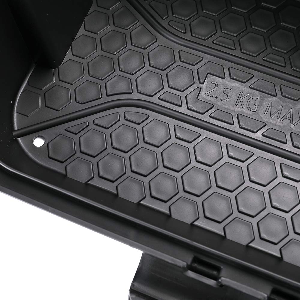 Kemimoto Removable Storage Box, Electric Device Tablet Holder, Removable Upper Storage Bin Compatible with Can am Defender HD5 HD8 HD10 Max HD8/ HD10 OEM Replace #715004344