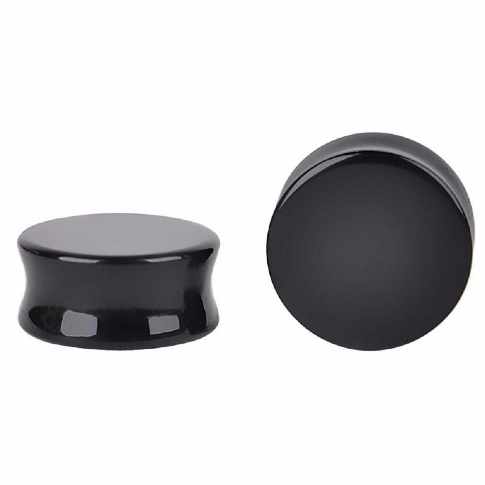 Kokoma Opalite Moonstone Ear Plugs (Plug gauge=25mm(1"))