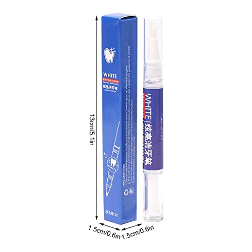 Teeth Whitening Pen, Teeth Stain Remover to Whiten Teeth Effective&Painless,No Sensitivity,Portable Teeth Whitener Tooth Paint, Easy to Use, Beautiful White Smile 5PCS