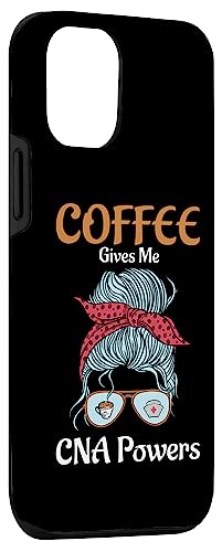 iPhone 15 Nurse Aide Coffee Gives Me CNA Powers Healthcare Worker Case