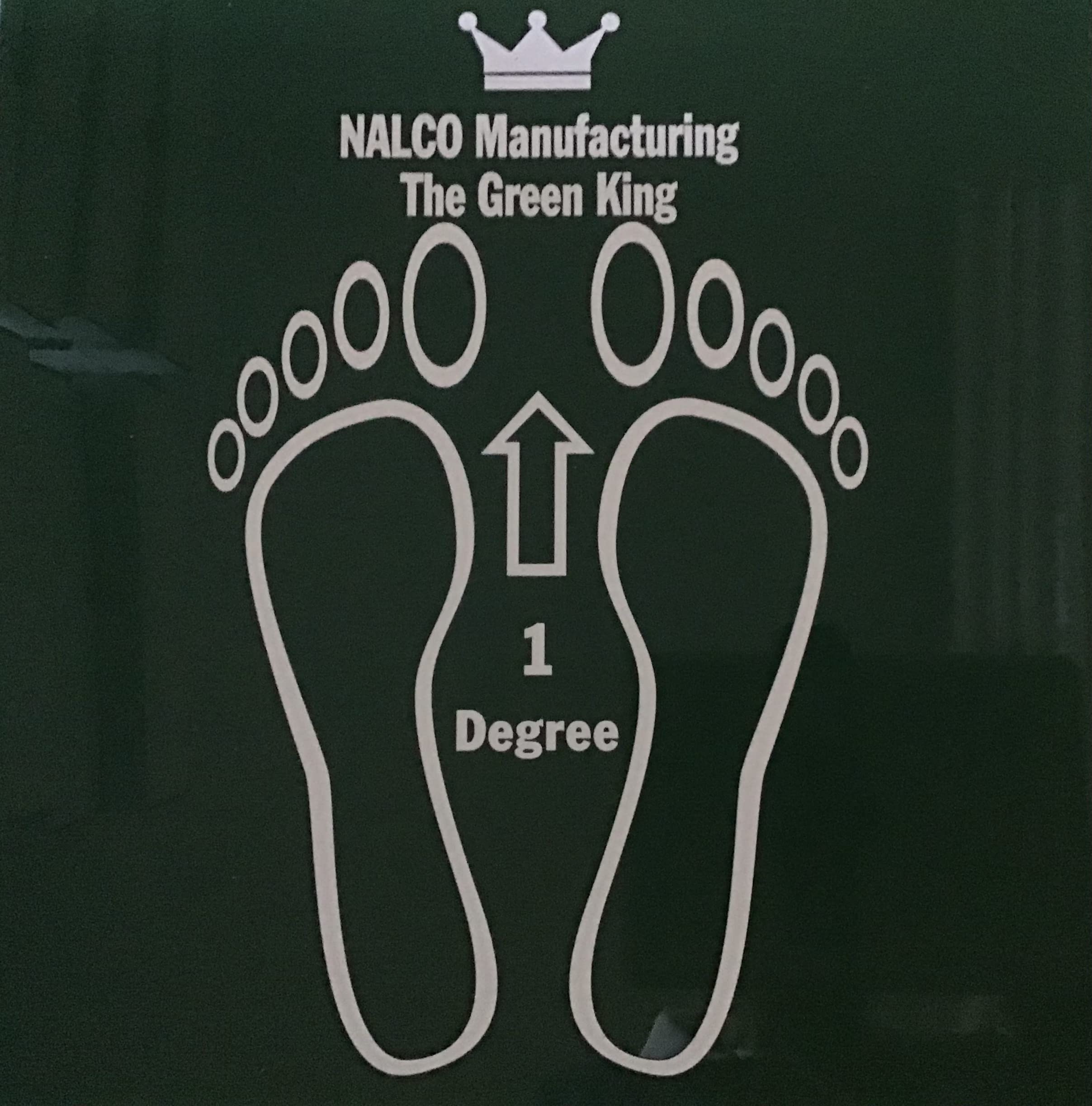 NALCO The Green King - Read Golf Greens by Using Your Feet
