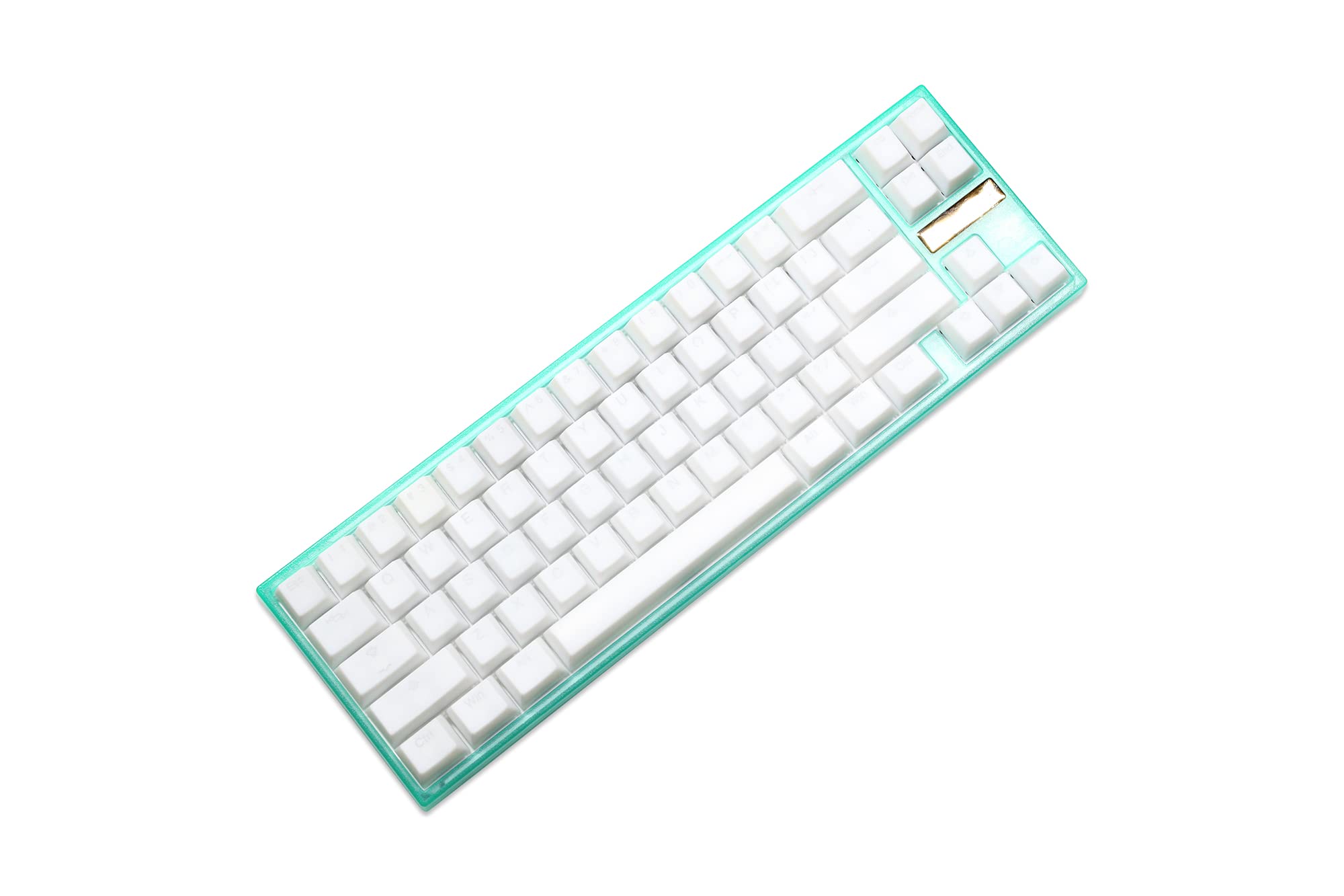Taihao Cubic Profile Nana De Coco Translucent Backlit Doubleshot keycaps for DIY gaming mechanical keyboard oem profile Forested (NanaDeCoco Forested Keycap)