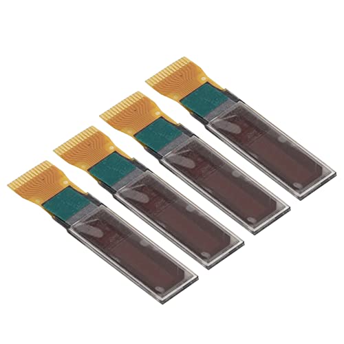 Tgoon LCD Display Screen, 14 Pin Digital LCD Board SPI IIC Interface 4Pcs Wide Compatibility for DIY