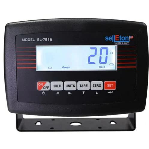 SellEton SL-5000-E Industrial Warehouse Truck/Pallet Jack Scale with 5000 lb x 1lb