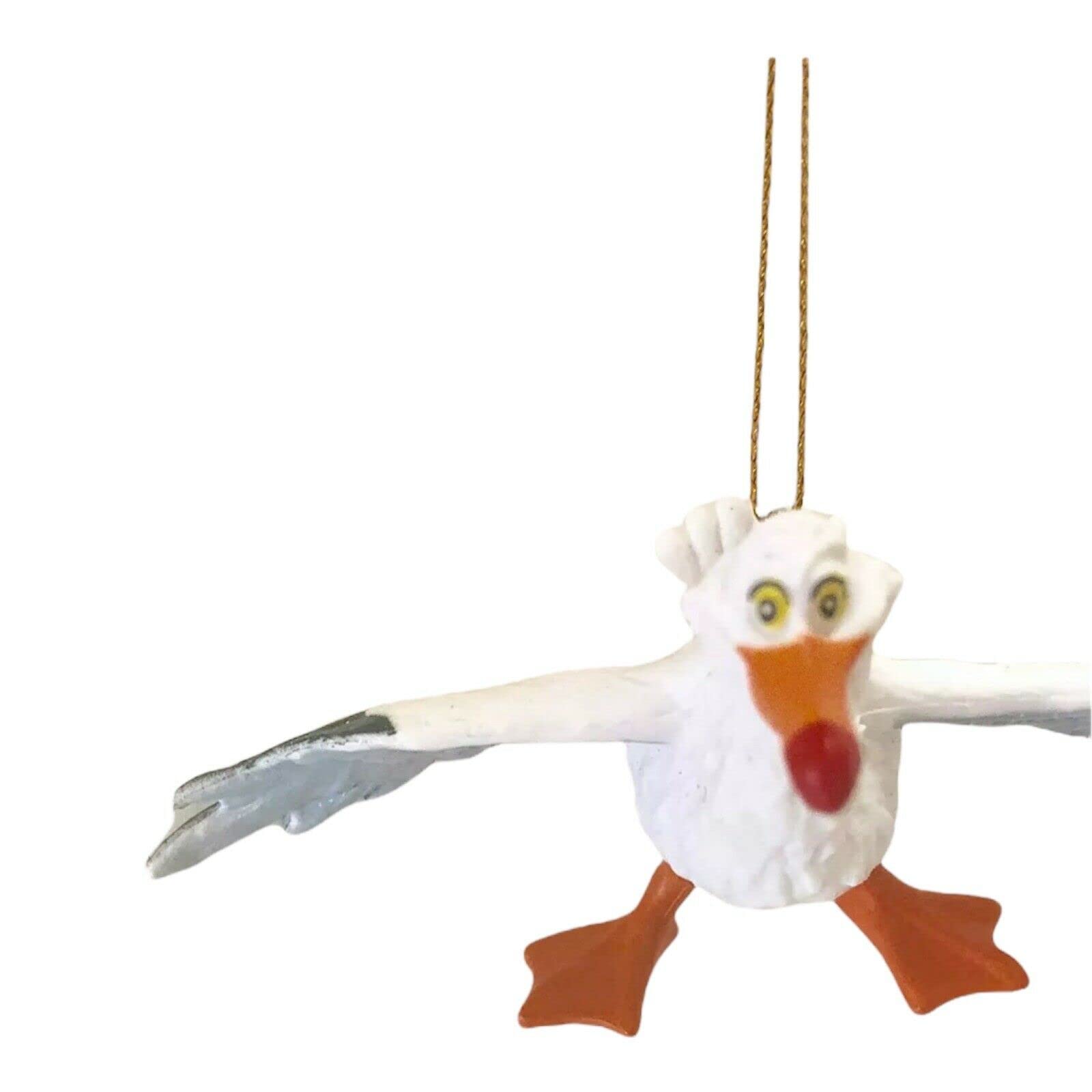 Little Mermaid 2.5" Scuttle Seagull Ornament Figure Figurine Charm PVC Ariel New