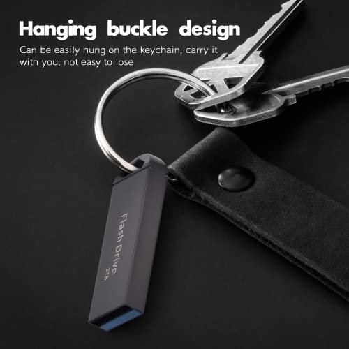 USB Flash Drive 2TB, Portable Thumb Drives 2000GB USB 3.0 Memory Stick, Ultra Large Storage USB 3.0 Drive, High-Speed 2000GB Jump Drive, 2TB Swivel Design Zip Drive for Laptop/PC