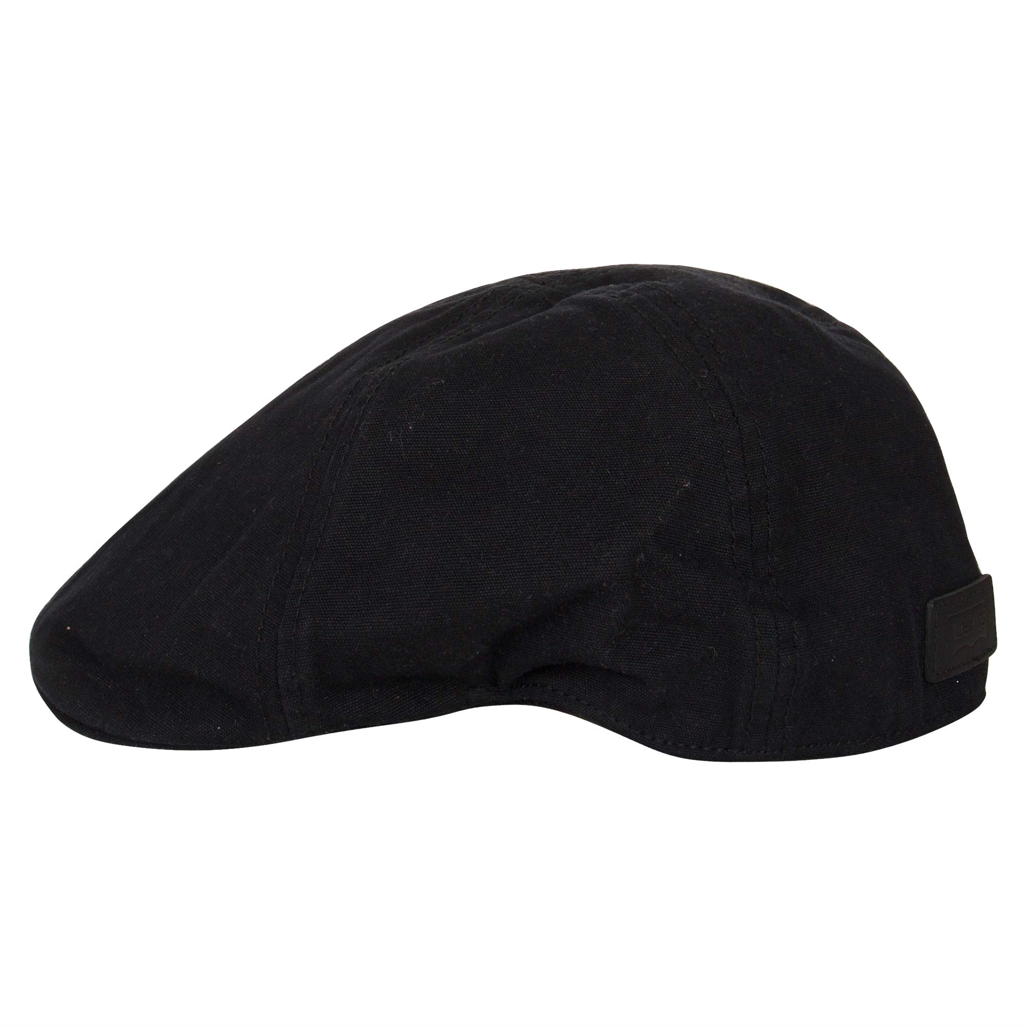 Levi's Men's Ivy Newsboy Hat, Black Classic, Large-X-Large