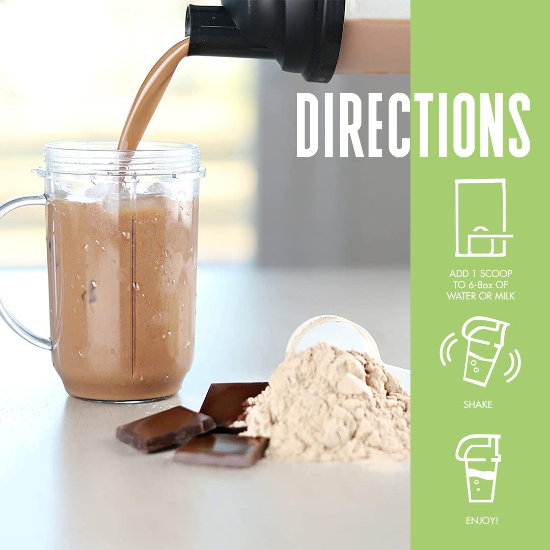 Myprotein® MYVEGAN Brown Rice Protein Powder, Chocolate Stevia, 2.2 Lb (33 Servings)