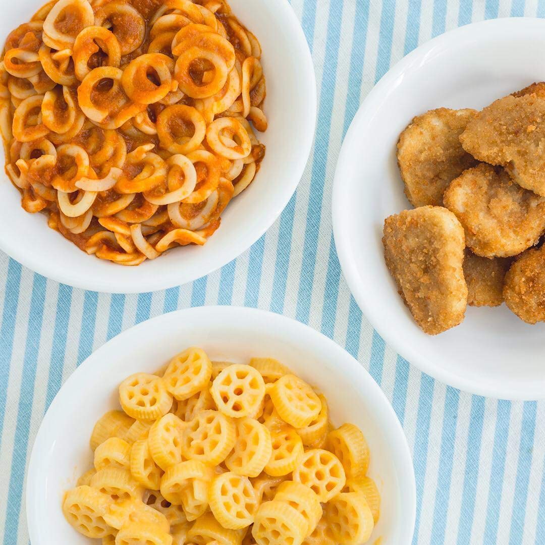 Kidfresh Spaghetti Loops Meat Sauce, Made with Hidden Veggies and No Artificial Ingredients, Frozen Kid's Meal, 7oz (1-Pack)