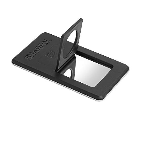 SHARPAL 114N Credit Card Size Diamond Sharpening Stone, Pocket Diamond Knife and Tool Sharpener (Fine 600 Grit)