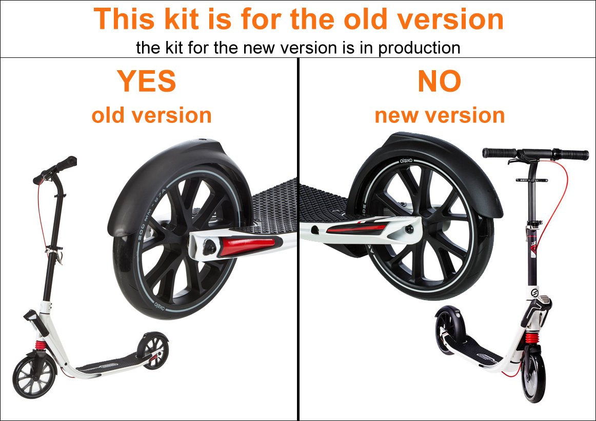 L-faster Scooter Conversion Kit for Town 9EF Customized Motor Device for Town 9 Scooter Lightest Scooter Drive (Kit with Motor)