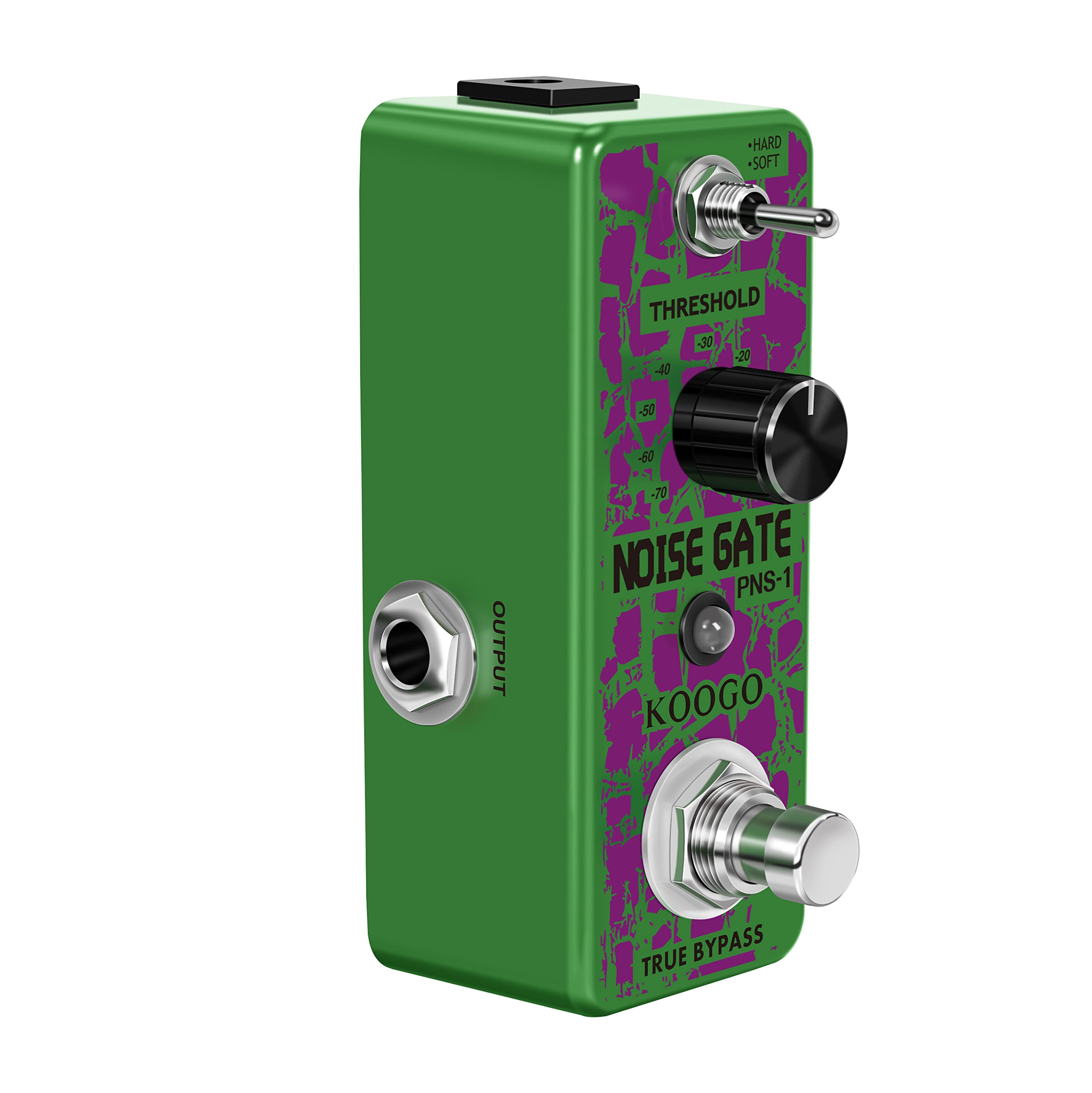 Koogo Guitar Noise Gate Pedal Noiser Killer Pedals For Electric Guitars Guitarist Basic Suppression Noises Effect Pedal