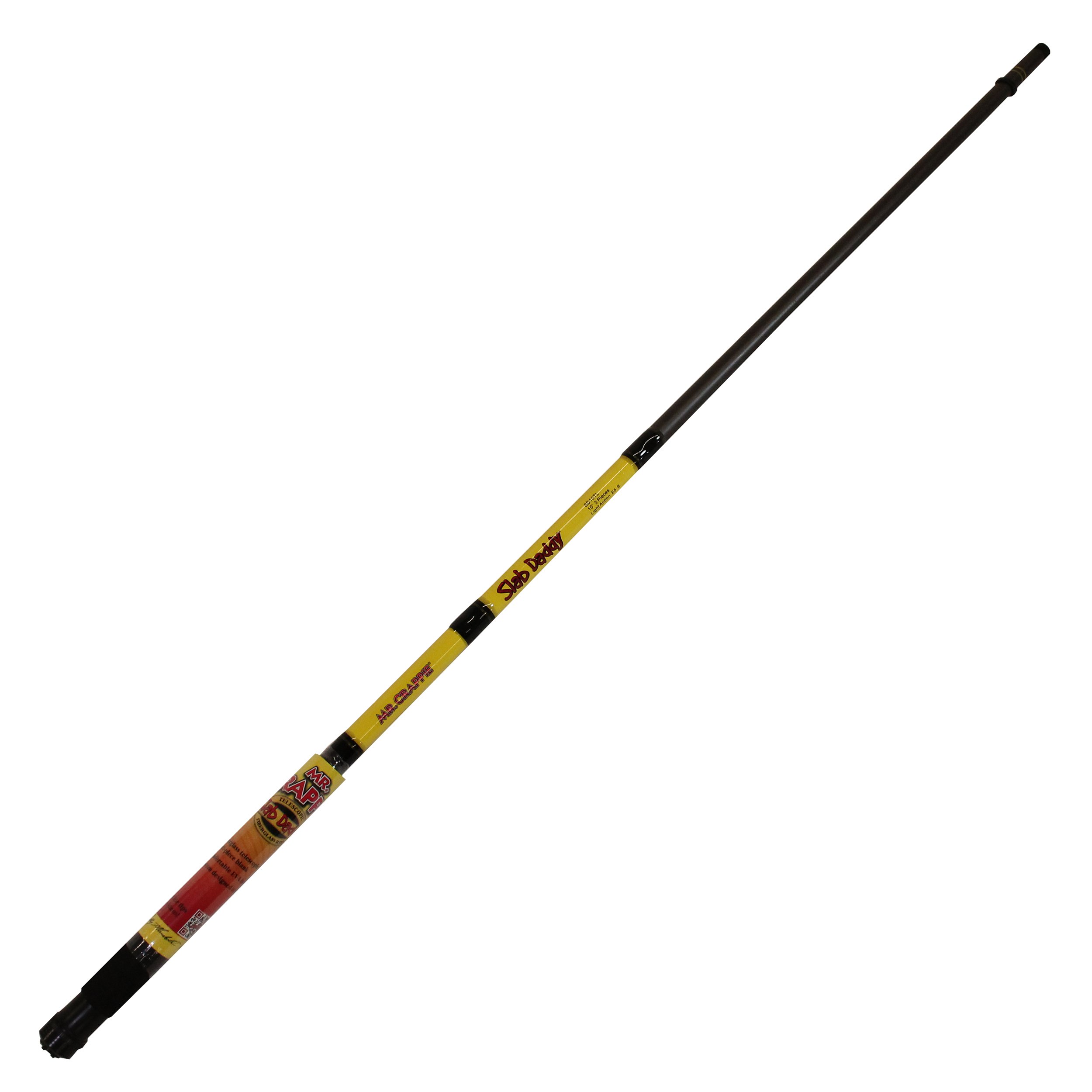 Lew's Fishing MR. Crappie Slab Daddy Rod, Telescopic, SD10TL, 10'/Light