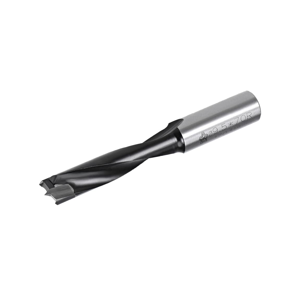 uxcell Brad Point Drill Bits for Wood 9.5mm x 70mm Forward Turning HSS for Woodworking Carpentry Drilling Tool