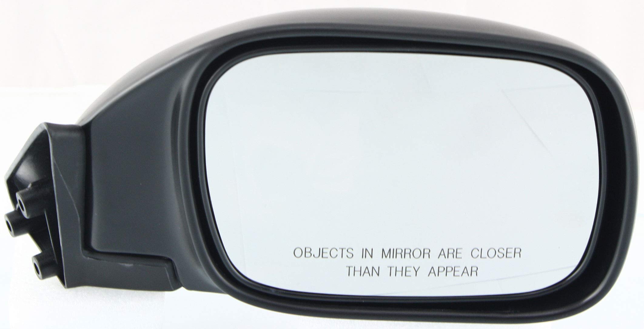 Kool-Vue Mirror Set of 2 Compatible with 1997-2001 Jeep Cherokee Driver and Passenger Side Manual Folding, Textured Black, Manual Glass