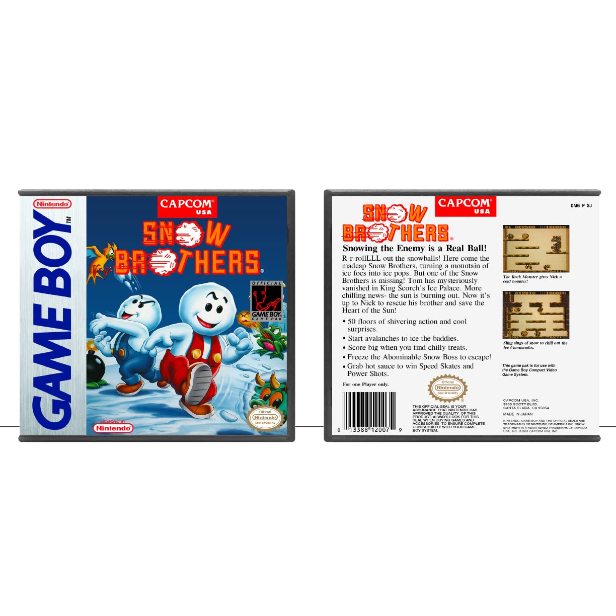 Snow Brothers | (GB) Game Boy - Game Case Only - No Game