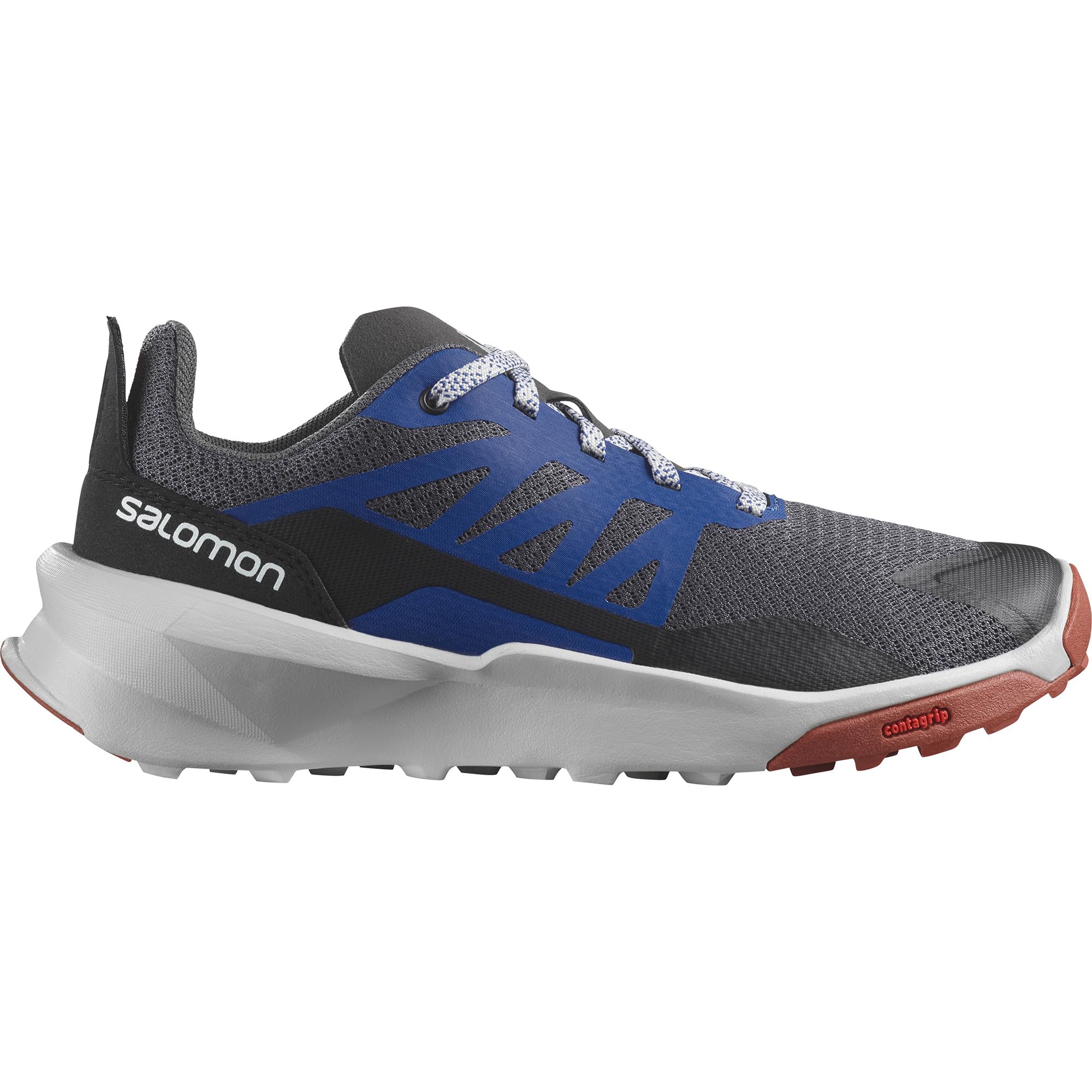 Salomon PATROL Shoes for Kids, Magnet / Lunar Rock / Burnt Henna, 7