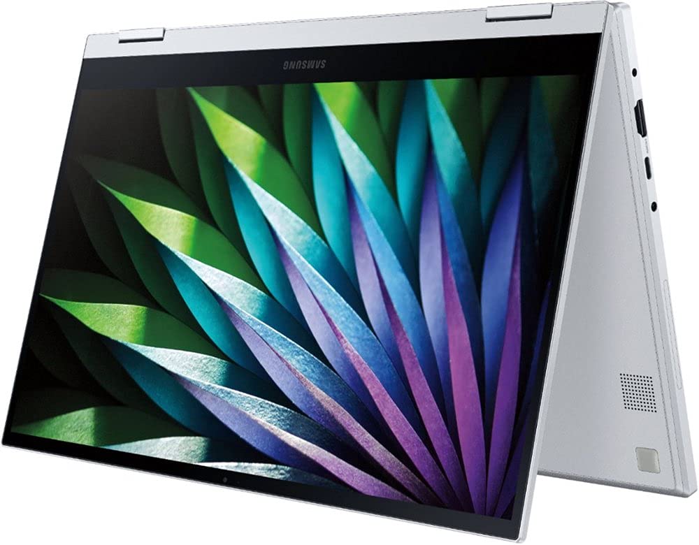 SAMSUNG Galaxy Book Flex2 Alpha 2-in-1 13 Laptop 13.3" FHD QLED Touchscreen 11th Gen Intel 4-Core i5-1135G7 (Beats i7-10510U) 8GB RAM 256GB SSD Backlit Fingerprint Dolby Win10Pro Silver