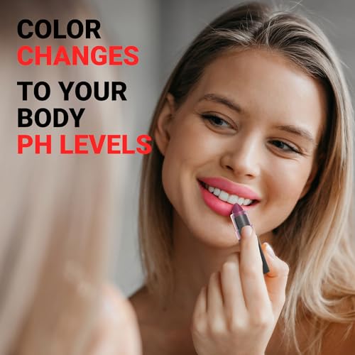MOODmatcher original Color Changing Lipstick β 12 Hours Long-Lasting, Moisturizing, Smudge-Proof, Easy to Apply Creamy Lipstick, Glamorous Personalized Color, Premium Quality β Made in USA